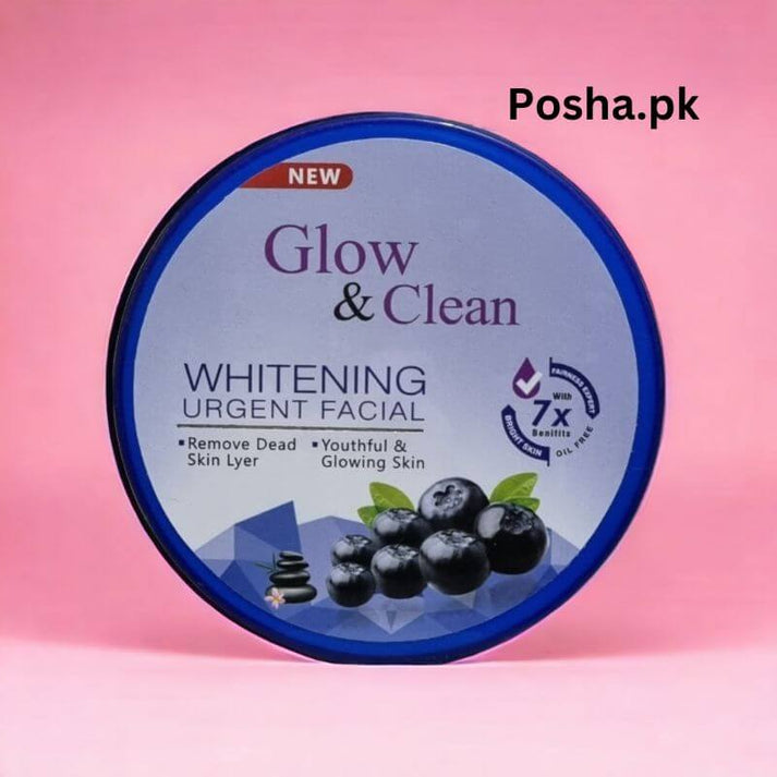 Glow and Clean Whitening Urgent Facial - 300ml – Posha.Pk