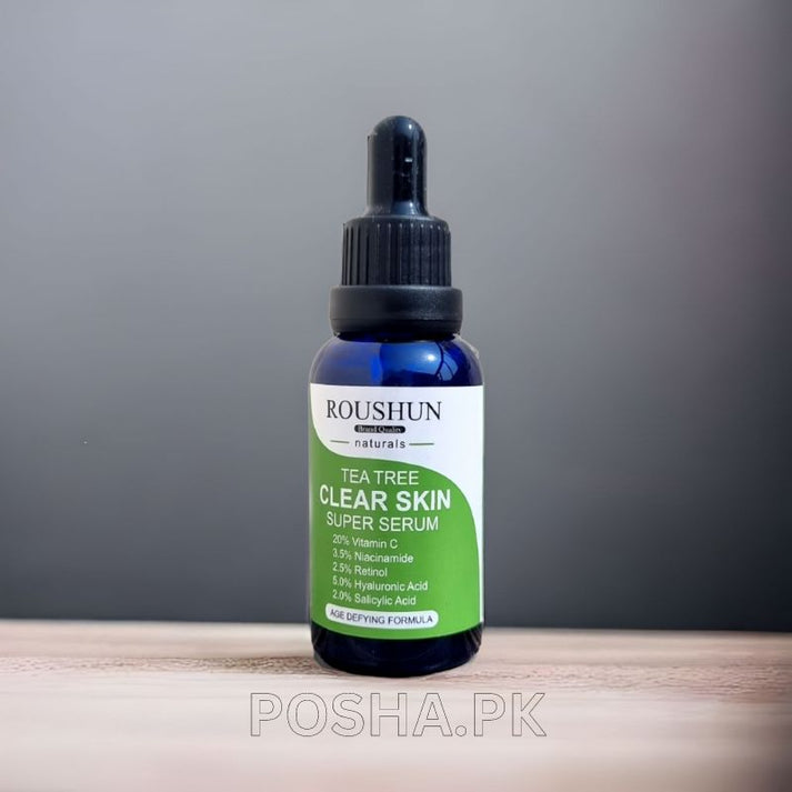 Roushun Tea Tree Serum Clear Skin Super Serum – Posha.Pk
