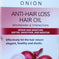 Wellice Onion Oil Anti Hair Fall & Anti Dandruff 150ml – Posha.Pk